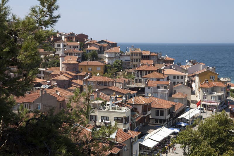 Zeytinbagi - Tirilye (Trilye) Stock Image - Image of trilye, roof: 33350407