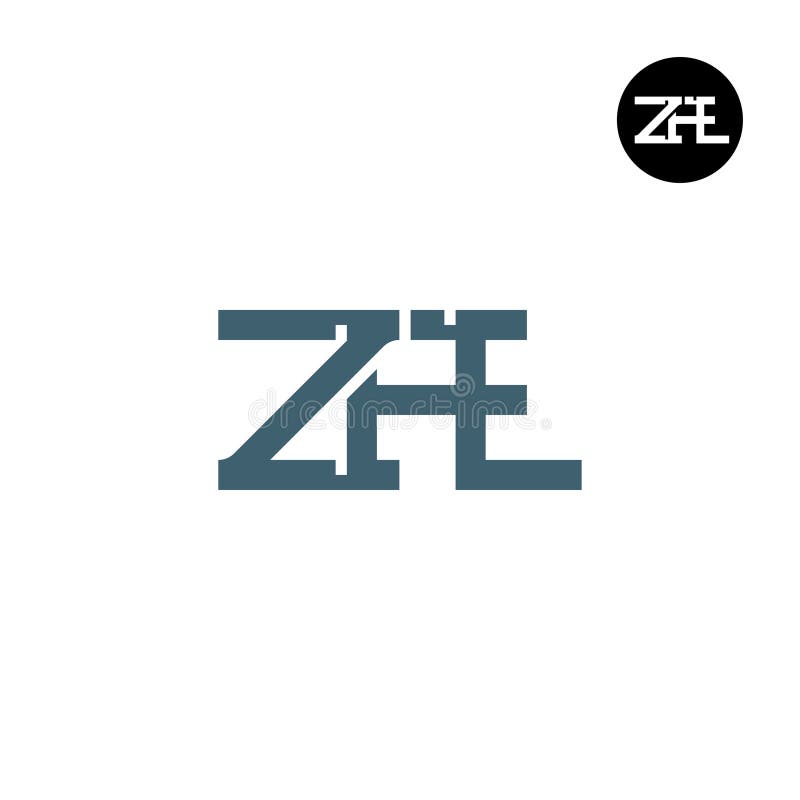 ZFL Logo Letter Monogram Design Stock Vector - Illustration of initial ...