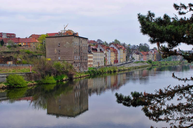 Zgorzelec, Poland stock photo. Image of deutschland, blue - 39922538