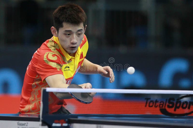 ZHANG Jike (CHN) editorial stock photo. Image of championships - 22706523