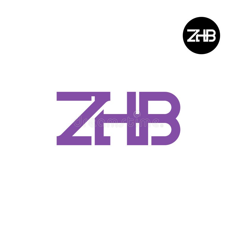 Zhb Monogram Stock Illustrations – 14 Zhb Monogram Stock Illustrations ...