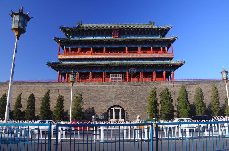 Zhengyang Gate editorial stock photo. Image of bridge - 22020848