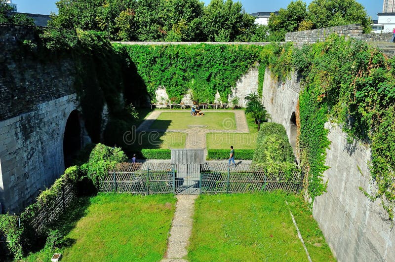 Zhonghua Gate Castle Inner City Editorial Image - Image of castle ...