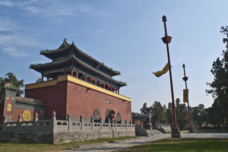 Zhongyue Temple in Dengfeng, Henan, China. it is Part of UNESCO World ...