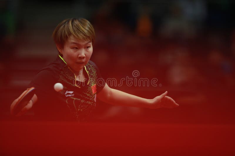 ZHU Yuling De La Vuelta Del Top De China Imagen de archivo editorial ...