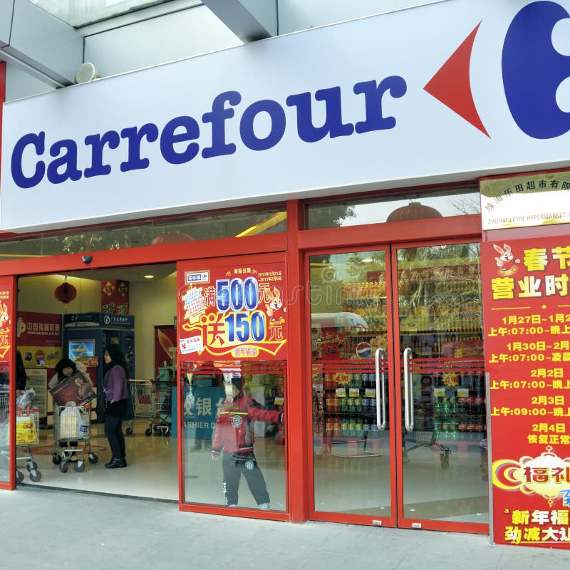 Zhuhai,Carrefour Super Market Editorial Image - Image of carrefour ...