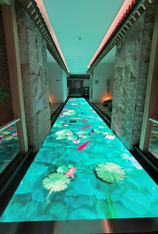 Zhuhai Korean Spa LED Tunnel Passage Ai Artificial Intelligence ...