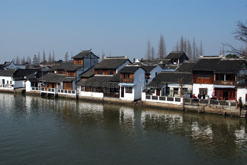 Zhujiajiao stock image. Image of zhujiajiao, water, shanghai - 12712015