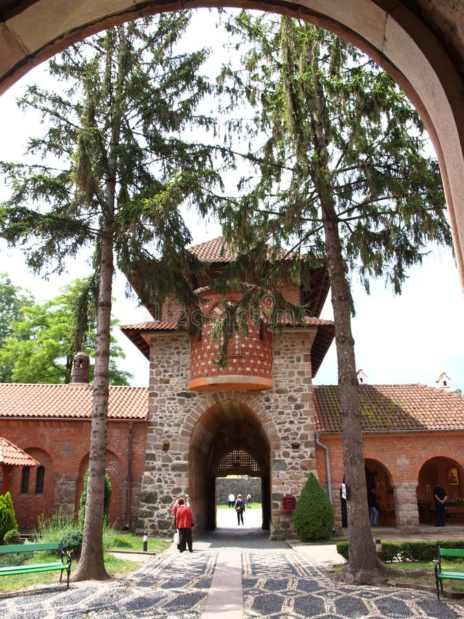Zica monastery editorial photo. Image of front, church - 29710391