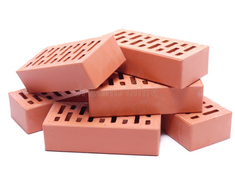 Zwei Ziegelsteine stockbild. Bild von ziegelstein, ziegelsteine - 2658099