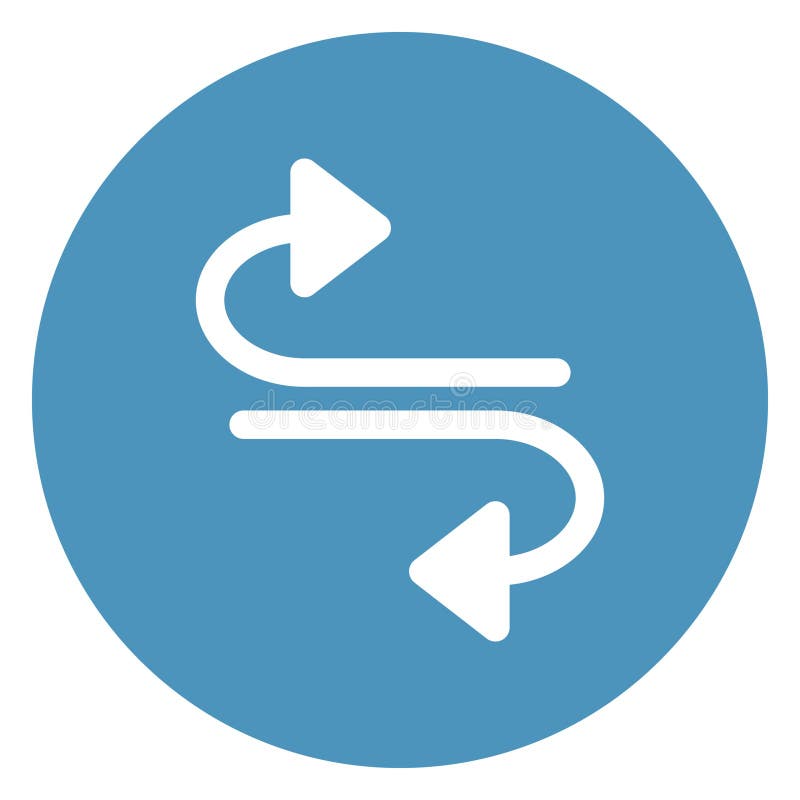 Zig Zag Arrow, Zig Zag Way Isolated Vector Icon Which Can Be Easily ... Zig Zag Arrow, Zig Zag Way Isolated Vector Icon Which Can Be Easily ...