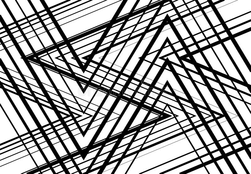 Zig-zag, Criss-cross, Serrated, Crinkled Angular Grid, Mesh, Lattice or ...