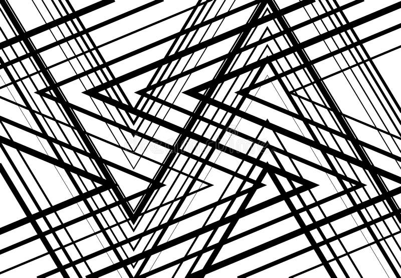 Zig-zag, Criss-cross, Serrated, Crinkled Angular Grid, Mesh, Lattice or ...