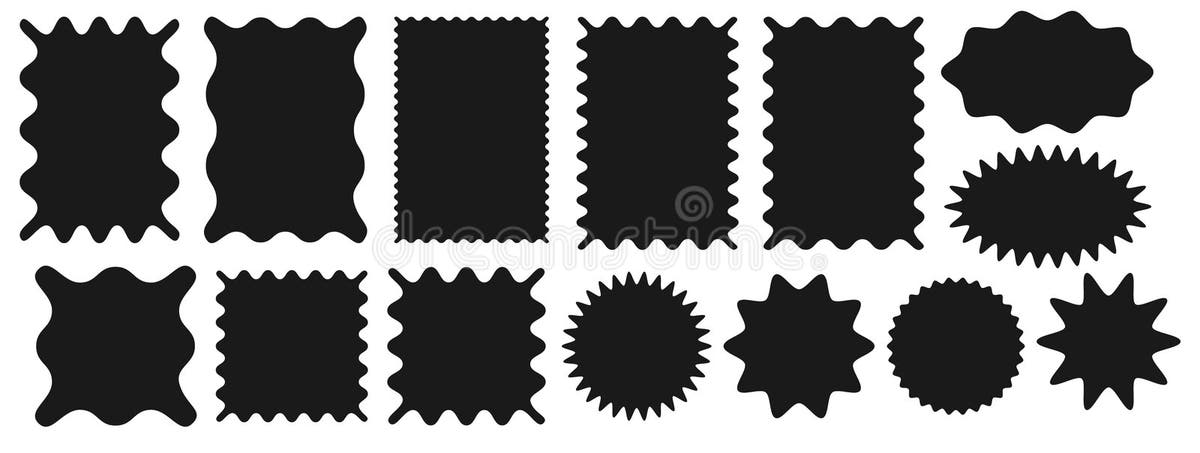 Jagged Patches Stock Illustrations – 93 Jagged Patches Stock ...