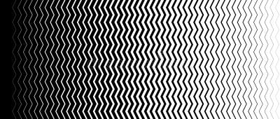 Zig Zag Line Halftone Gradation Texture. Fade Chevron Stripe Gradient ...