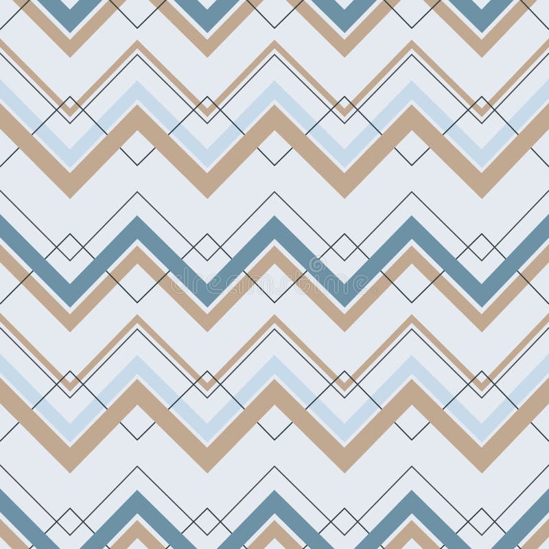 Pattern Zig Zag Beige Color Stock Illustrations – 448 Pattern Zig Zag ...