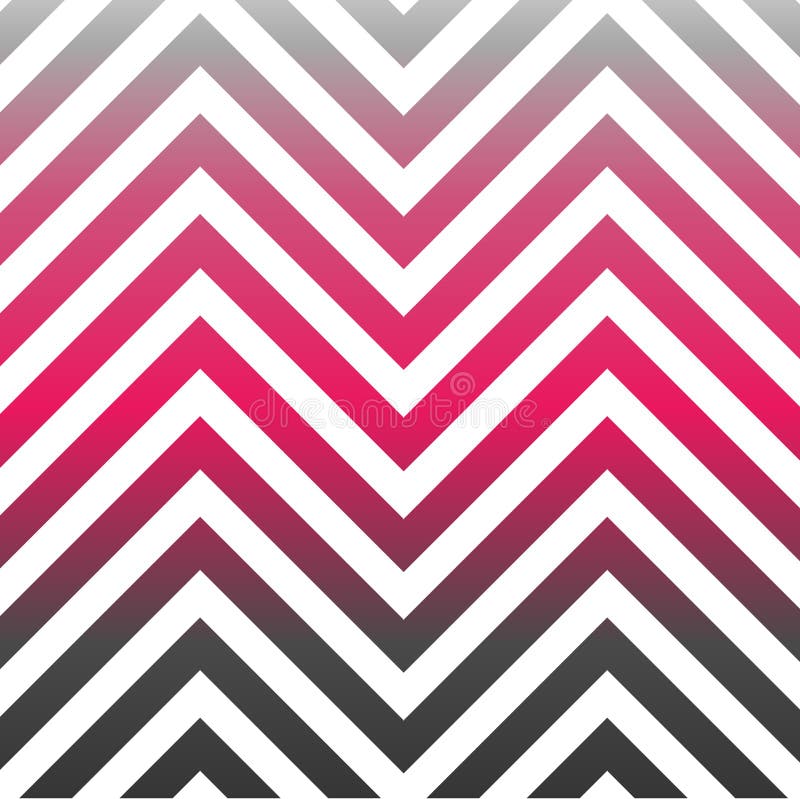 Zig zag pattern in pink stock vector. Illustration of classic - 122620242