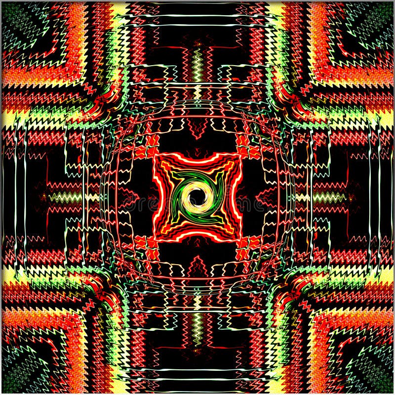 Abstract, Digital Art, Bradford, UK, (Gen, a.I.) Stock Illustration - Illustration of ...