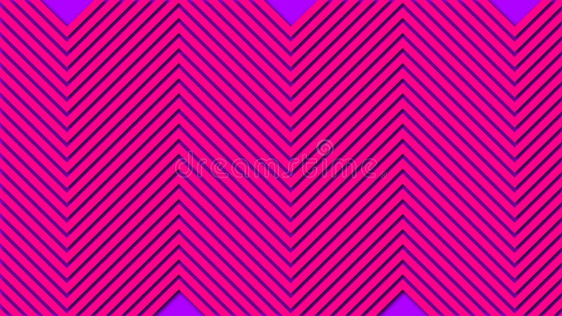 Zig Zag Shapes with Horizontal Lines, Bright Festive Stripes, Sharp and ...