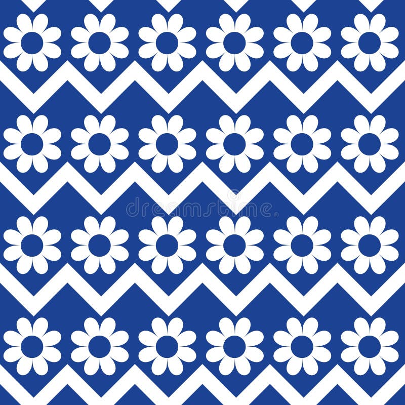 Zig Zag Blue White Texture with a Seamless Pattern. Universal Delicate ...