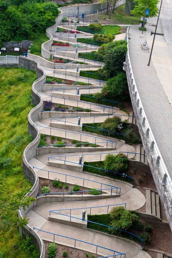 Chattanooga Walkway stock image. Image of walkway, view - 30309303