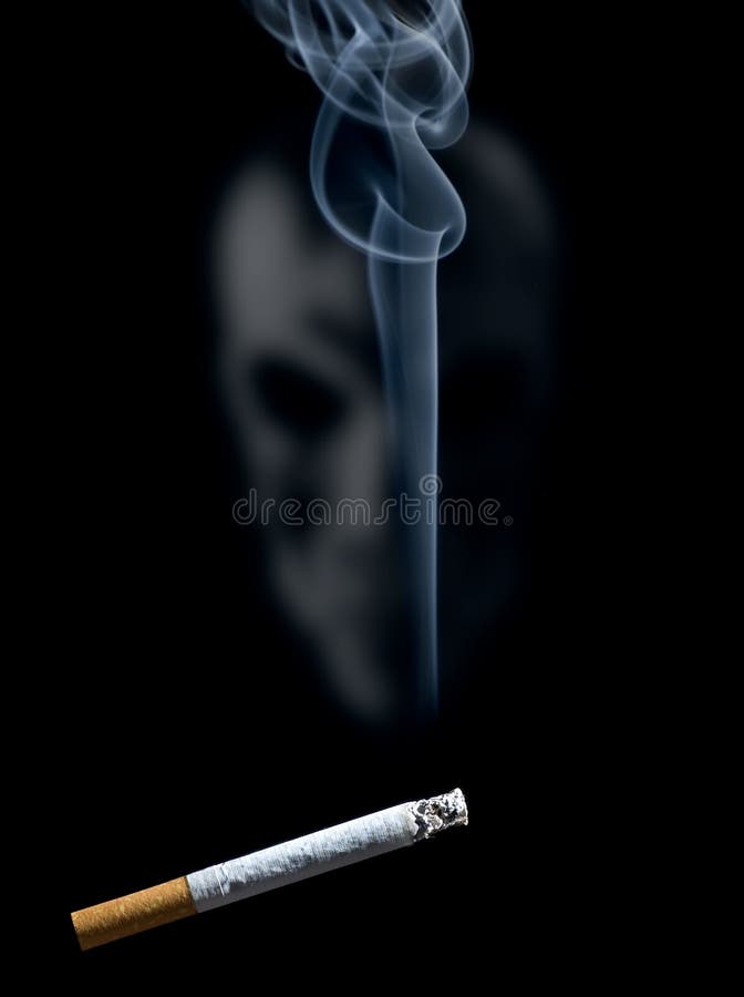 Zigarette stockbild. Bild von abhängigkeit, tödlich, chronisch - 5756219