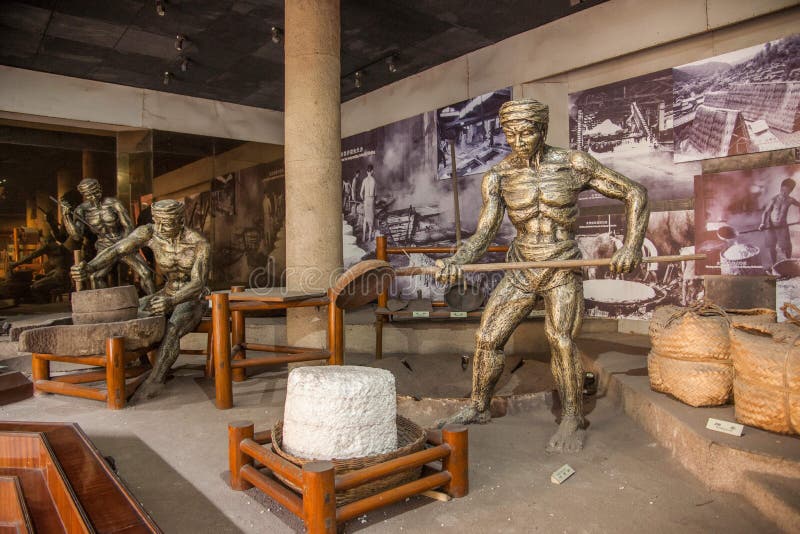 Zigong Salt Museum Shows the Process Model of Ancient Salt Technology ...
