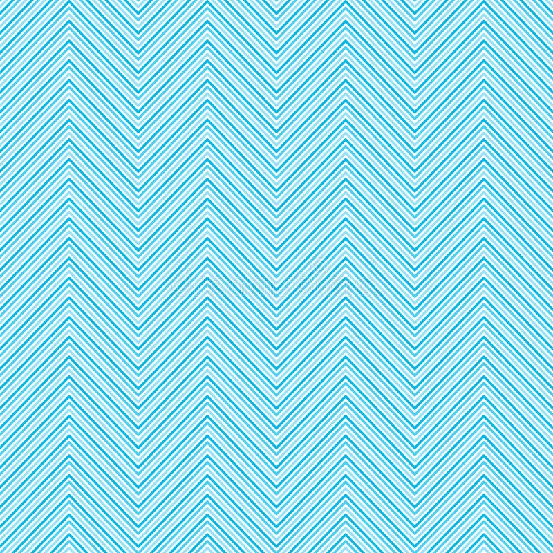 Zigzag blue pattern. stock vector. Illustration of print - 260342909