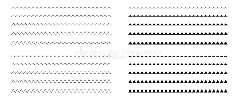 Uneven Jagged Line Clip Art