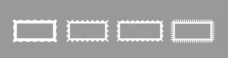 Zigzag Edge Rectangle Stock Illustrations – 1,093 Zigzag Edge Rectangle ...