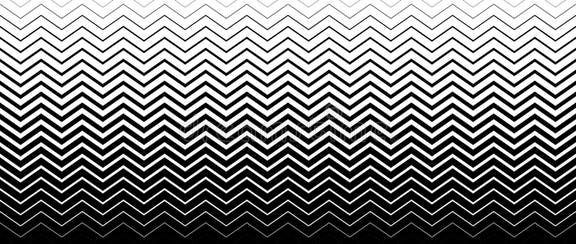 Zigzag Line Halftone Gradation Texture. Faded Chevron Stripe Gradient ...