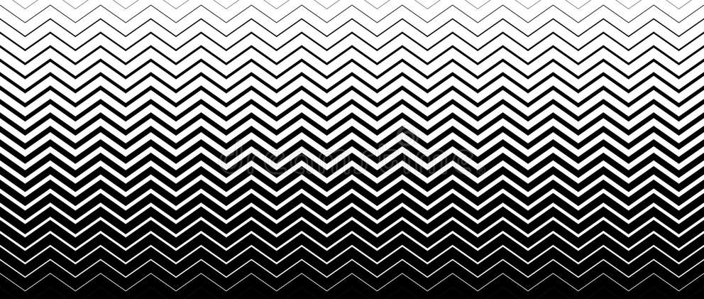 Zigzag Line Halftone Gradation Texture. Faded Chevron Stripe Gradient ...