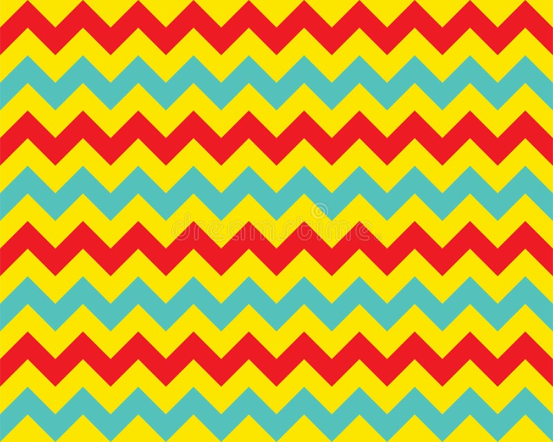 Zigzag Pattern Seamless. Zig Zag Background Color Stock Vector ...