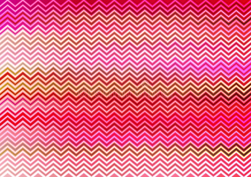 Zigzag Pink Pattern Wallpaper Stock Illustration - Illustration of ...