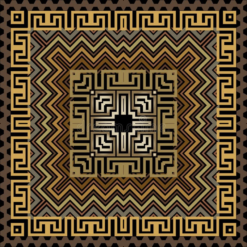 Colorful Chevron Frame Seamless Pattern Stock Illustrations – 910 ...