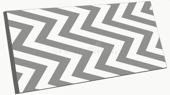 Zigzag Stripe Pattern, Dynamic Line Background Vector Design Generative AI Stock Vector ...