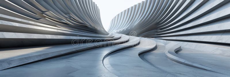 Zigzagging Lines that Create Sharp Angles and an Illusion of Movement ...