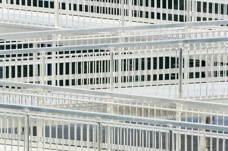 Zigzag ramps stock photo. Image of accessible, handrail - 117707506