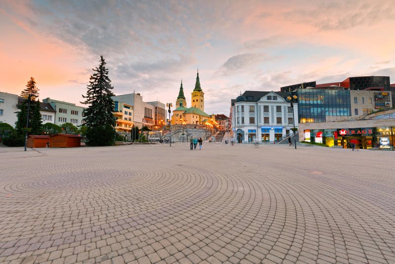 Zilina editorial photo. Image of city, europe, shopping - 72711631