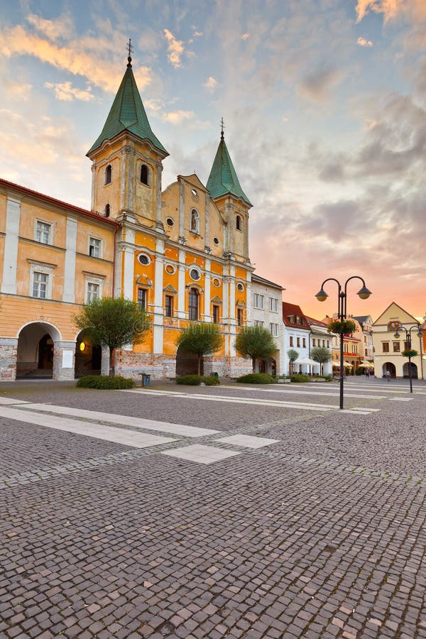 Zilina stock image. Image of hall, cityscape, europe - 72690739