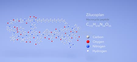 Zilucoplan Molecule, Molecular Structures, Complement Inhibitor, 3d ...