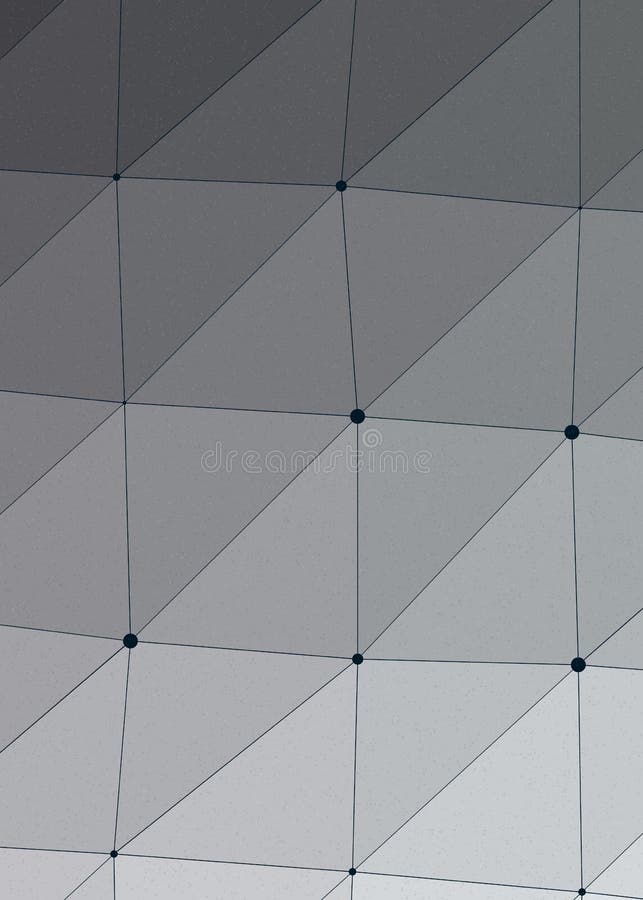 Zinc Color Abstract Color Low-Polygones Generative Art Background ...