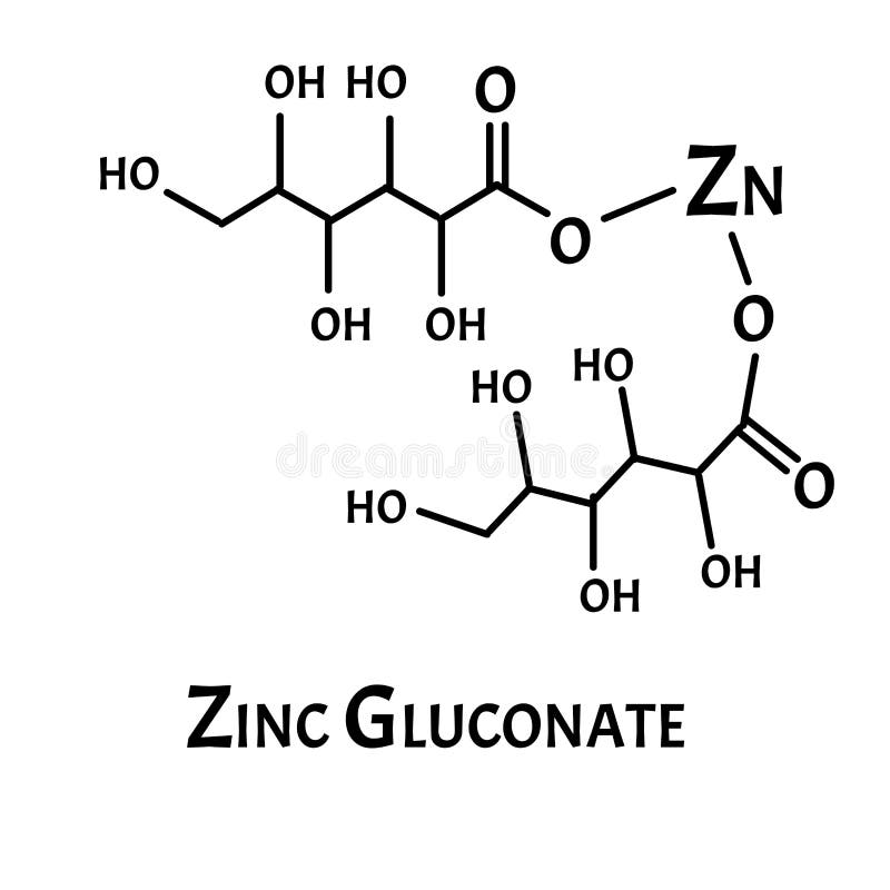 Zinc Oxide Is A Molecular Chemical Formula Zinc Infographics Vector Illustration On Isolated