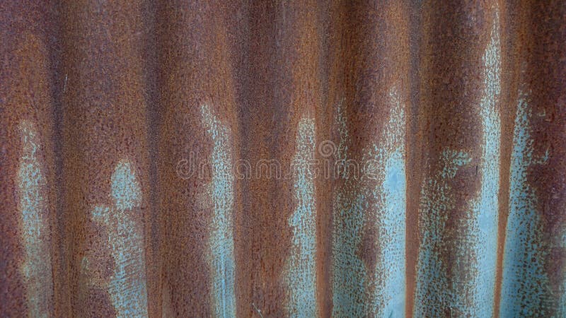Zinc Metal that is Partly Rusty Stock Photo - Image of surface ...
