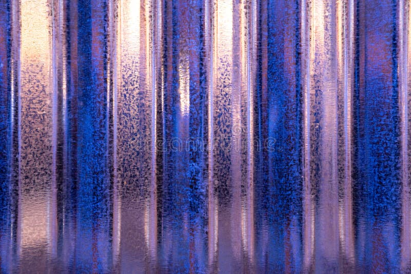 Zinc Metal Sheet Pattern Illuminated with Lighting in Repeat Pattern ...