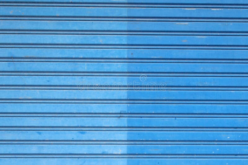 Zinc plate blue background stock photo. Image of construction - 195668980