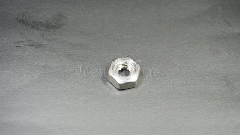 Zinc Plated Hexagonal Shape Nut Bolt with Clear Background Stock Photo ...