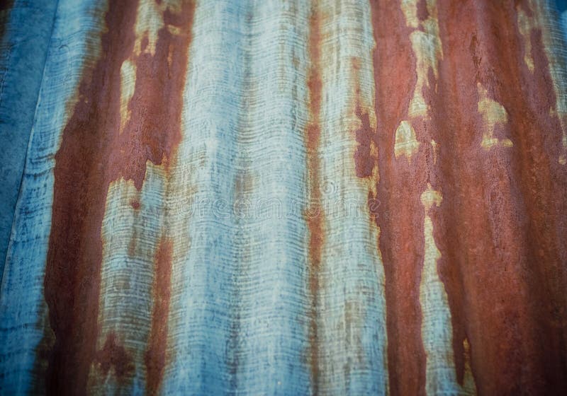 Zinc with rust stock photo. Image of rust, steel, roof - 57931850