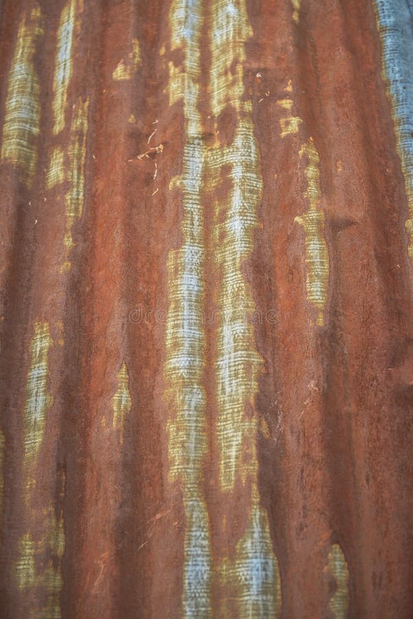 Zinc with rust stock photo. Image of rust, steel, roof - 57931850