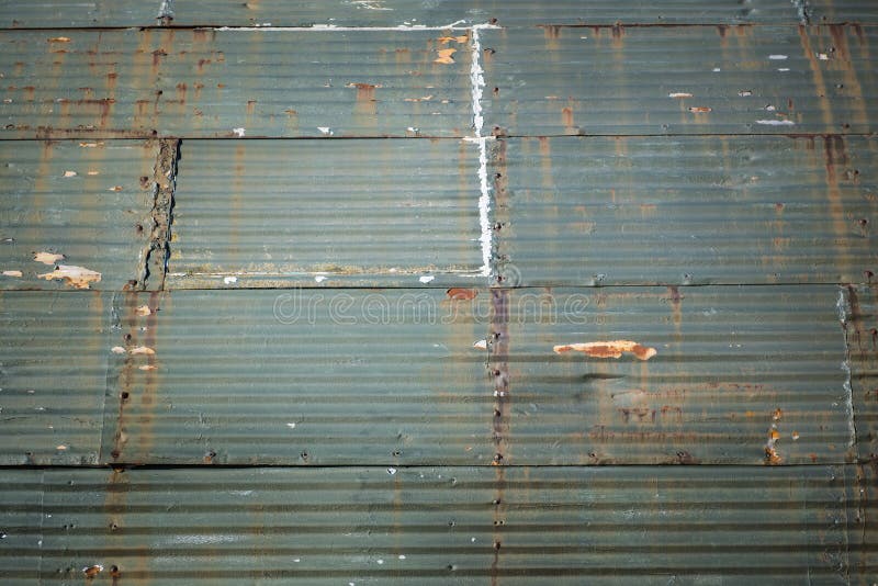 Old Zinc Texture Background, Rusty on Galvanized Metal Surface. Stock ...